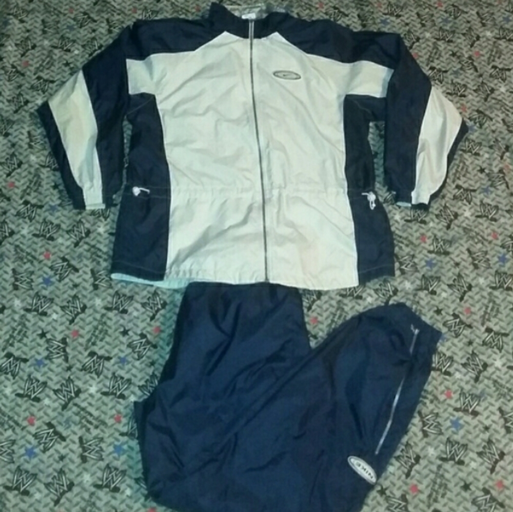 Nike Vintage Tracksuit Track Jacket & Pants - Gem